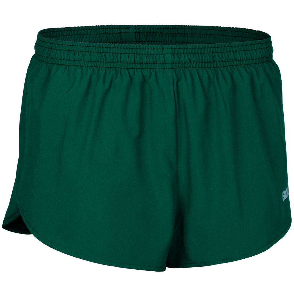 Men's Solid 1" Elite Split Shorts - Forest – BOA