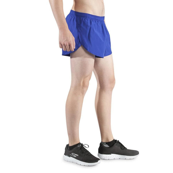 Men's Solid 1" Elite Split Shorts - Royal Blue