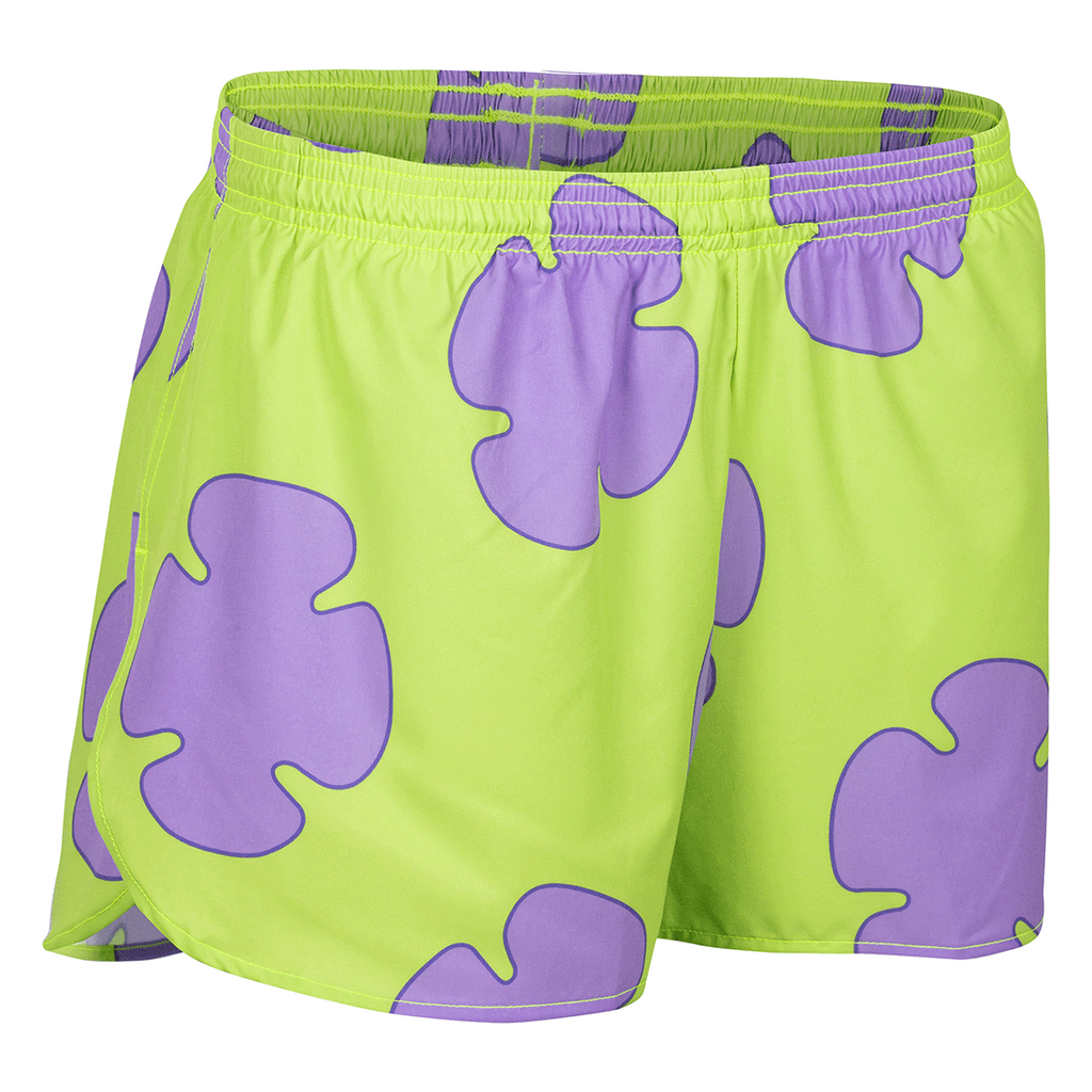 Men's Printed 3" Half Split Shorts - Flower Power – BOA